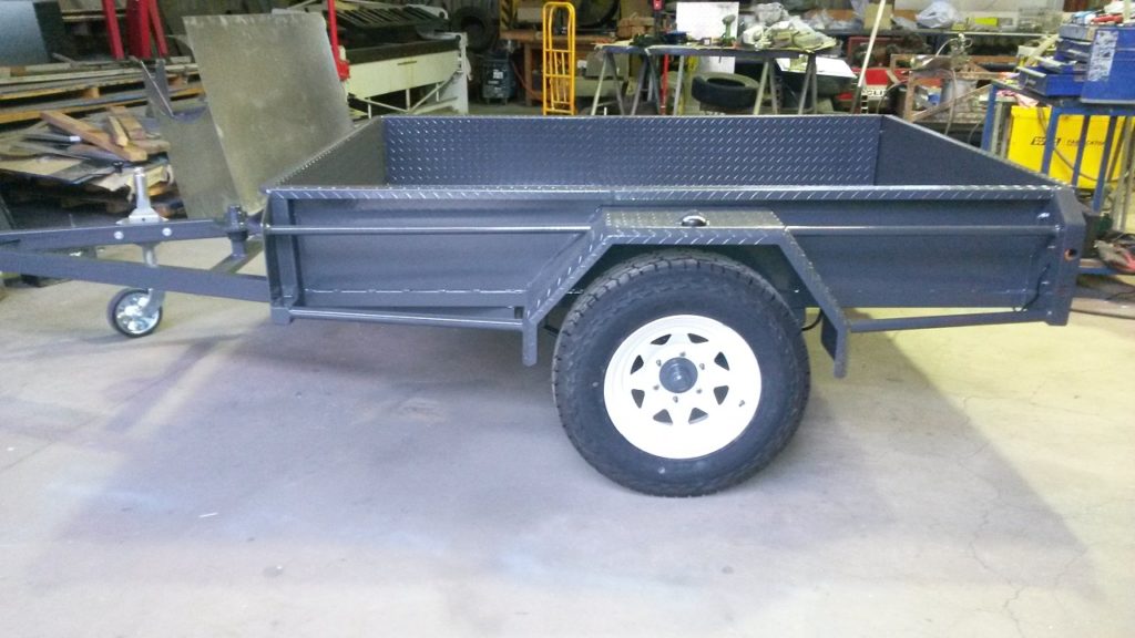 PAINTED TRAILERS | All Custom Engineering Fabrication - Keith