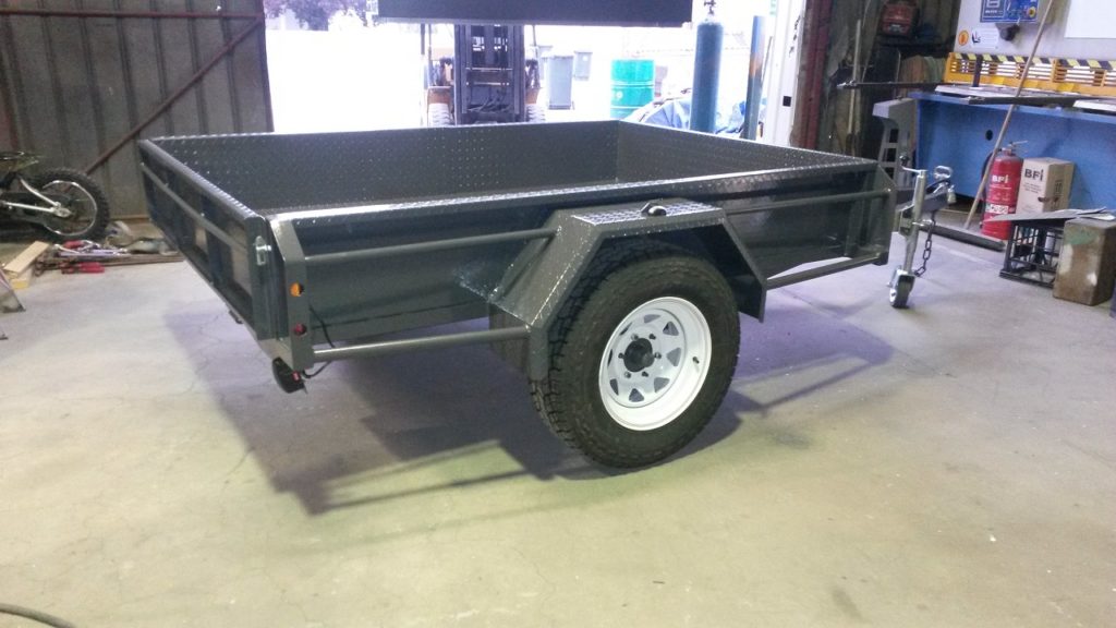 PAINTED TRAILERS | All Custom Engineering Fabrication - Keith