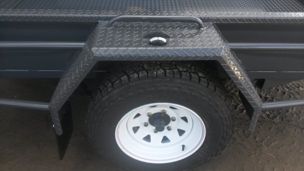 PAINTED TRAILERS | All Custom Engineering Fabrication - Keith