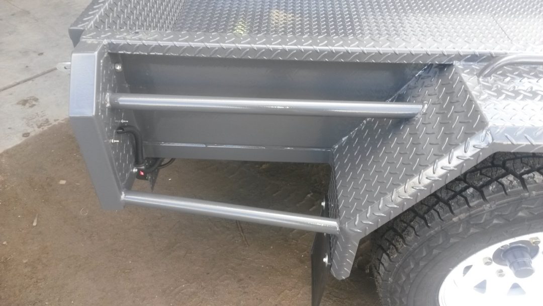 PAINTED TRAILERS | All Custom Engineering Fabrication - Keith