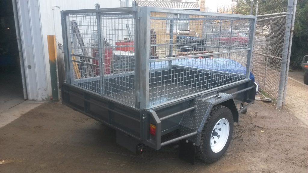 PAINTED TRAILERS | All Custom Engineering Fabrication - Keith