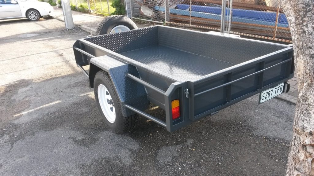 PAINTED TRAILERS | All Custom Engineering Fabrication - Keith
