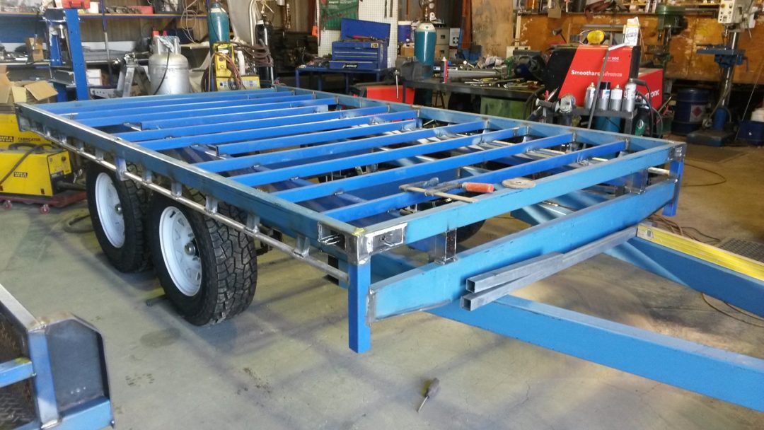 PAINTED TRAILERS | All Custom Engineering Fabrication - Keith