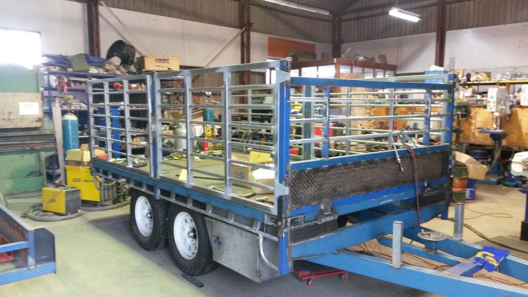 PAINTED TRAILERS | All Custom Engineering Fabrication - Keith